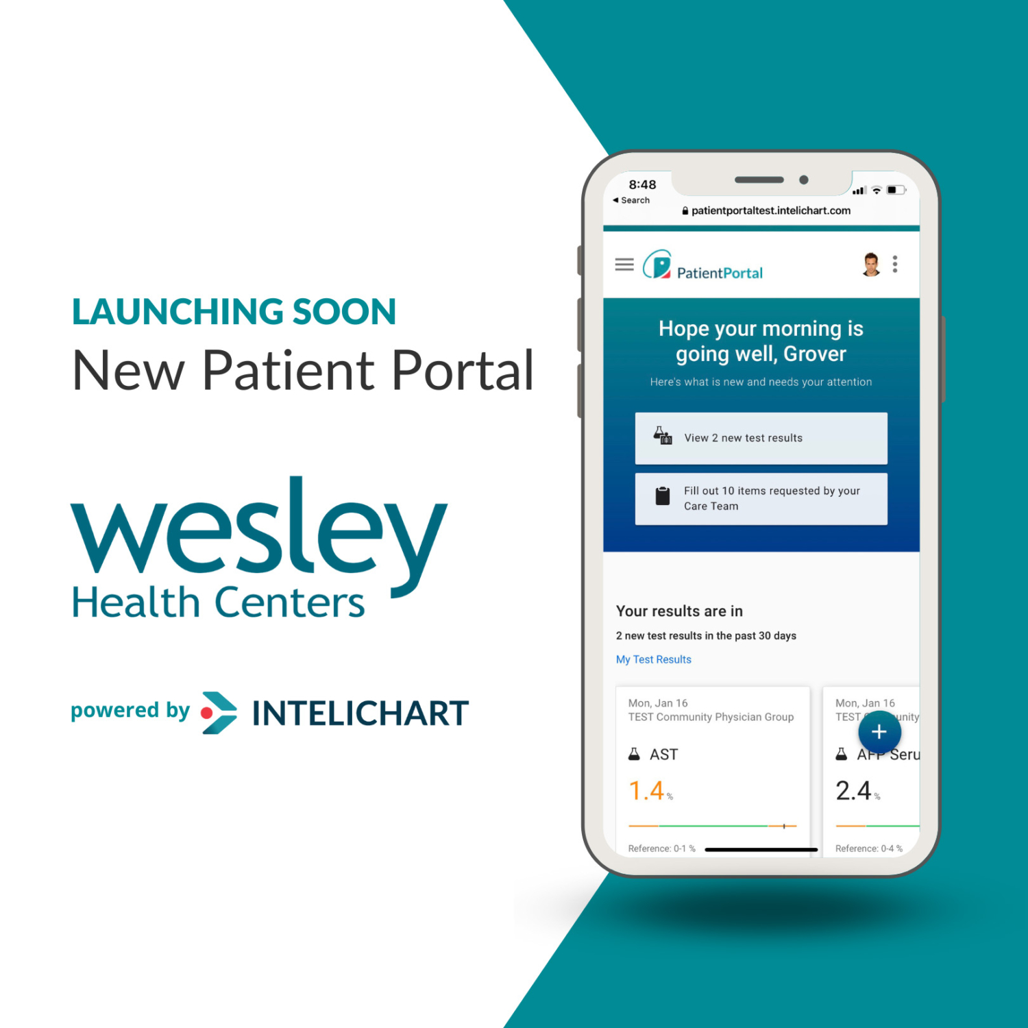 Our New Patient Portal is Coming Soon! – Wesley Health Centers